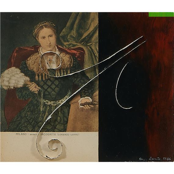 Buzz Spector | Untitled Collage (1986) | MutualArt