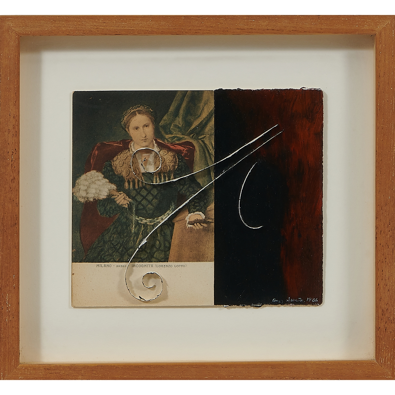 Buzz Spector | Untitled Collage (1986) | MutualArt