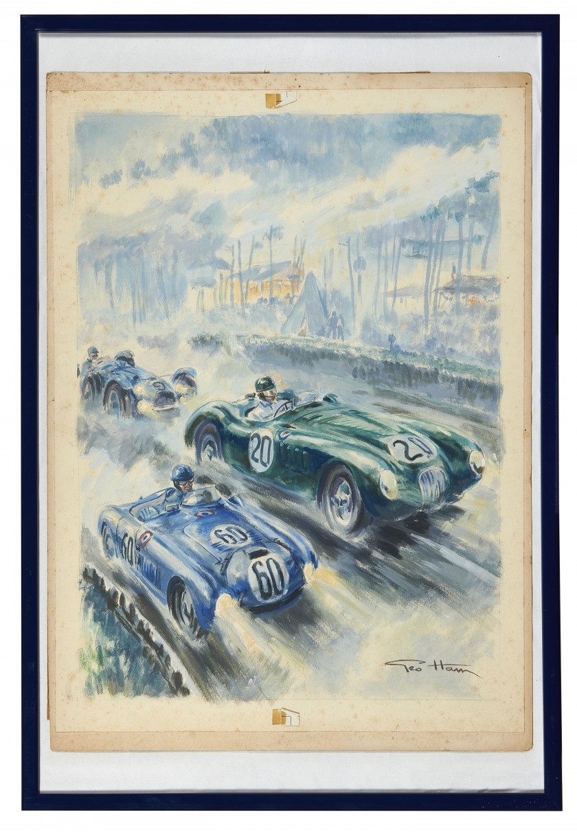 Géo‏ Ham | Les 24 Heures du Mans 1951 (1951) | MutualArt