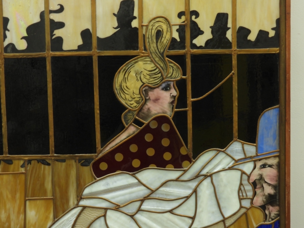 Henri de Toulouse-Lautrec | Toulouse Lautrec Style Stained Glass Window ...