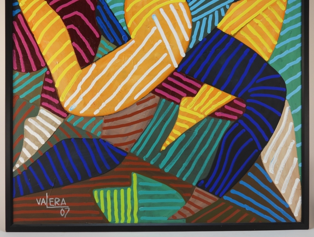 Valera Iskhakov | LG Valera Iskhakov Polychromatic Abstract Painting ...