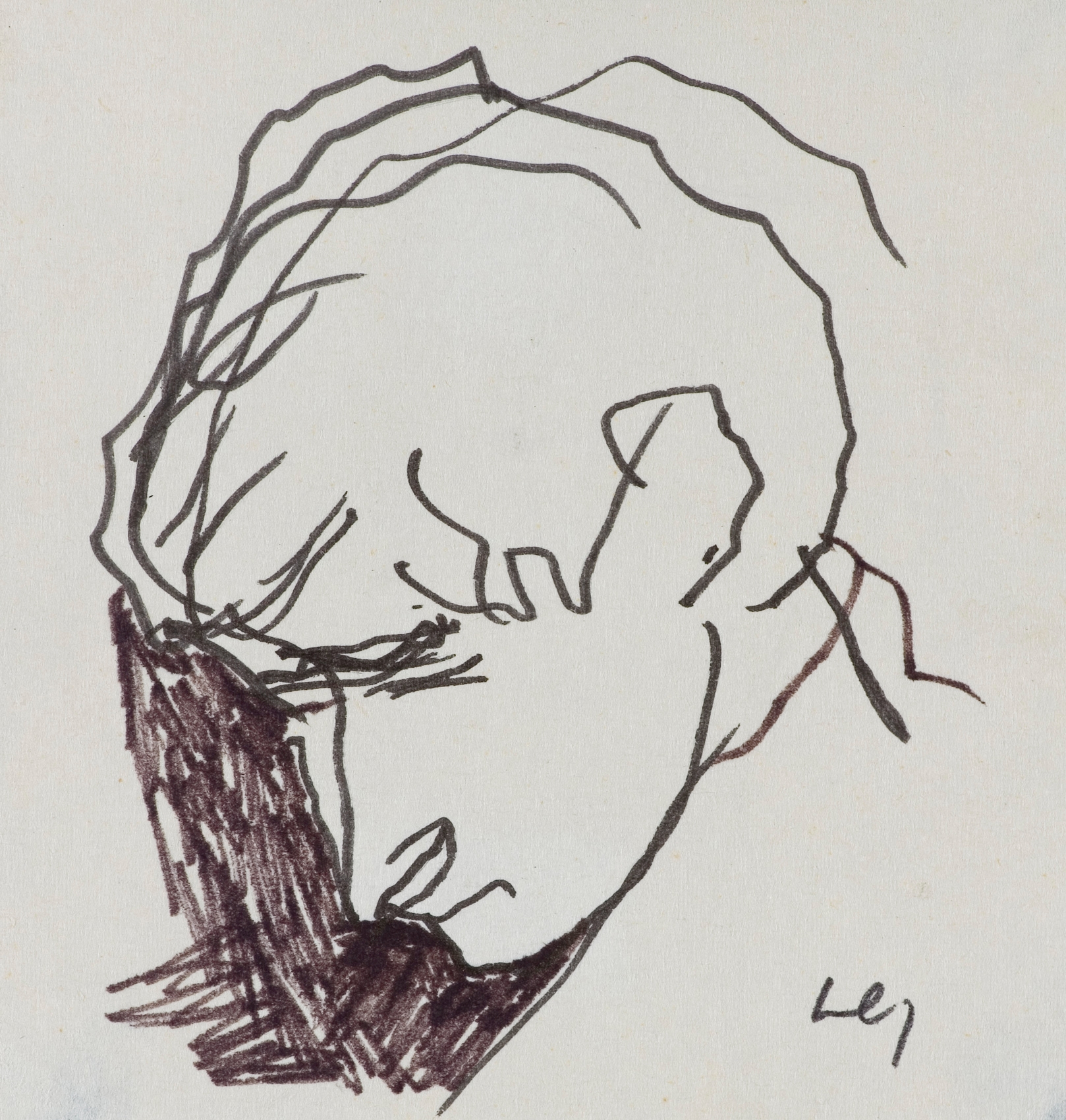 Józef Czapski | PORTRET MŁODEGO MĘŻCZYZNY | MutualArt