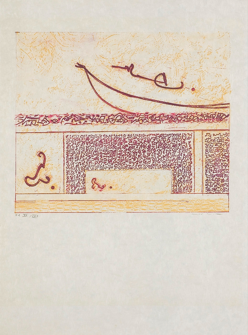 Max Ernst | Affiche pour la Hune II (1970) | MutualArt