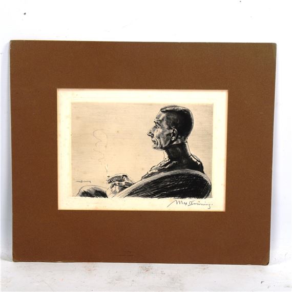 Max Brüning | portrait of a German Officer (Circa 1920) | MutualArt