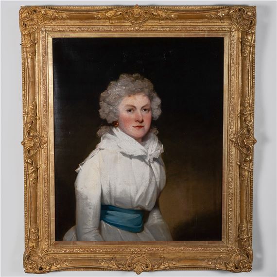 George Clint | PORTRAIT OF LADY SUFFIELD (1836) | MutualArt