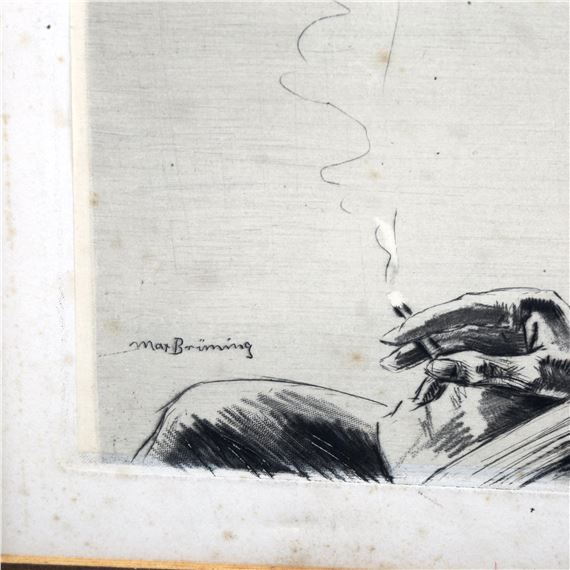 Max Brüning | portrait of a German Officer (Circa 1920) | MutualArt