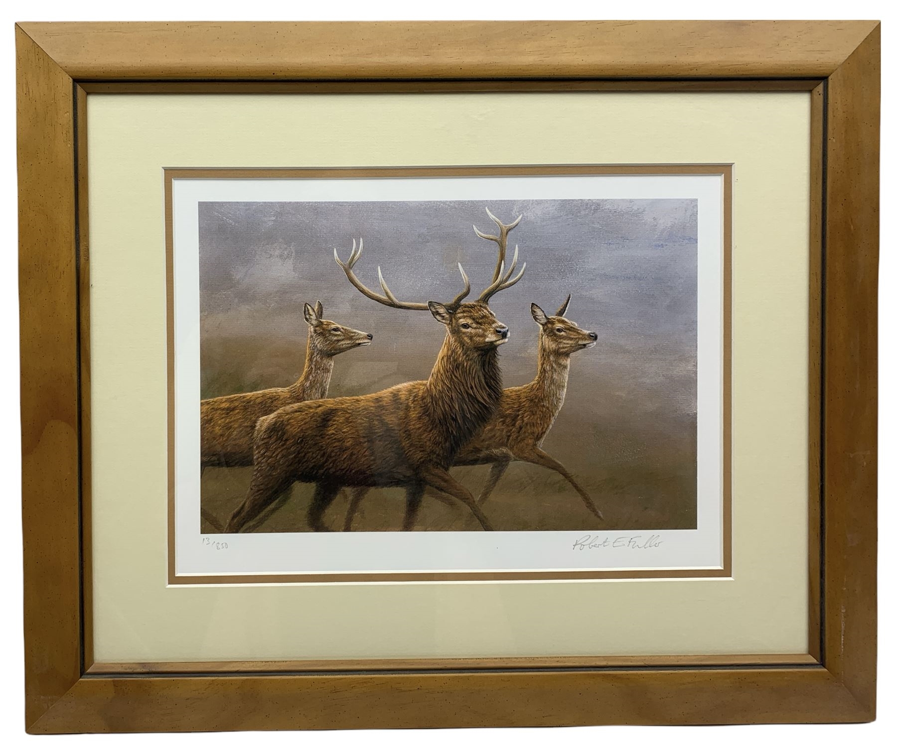 Robert E. Fuller | Red Stag And Hinds | MutualArt