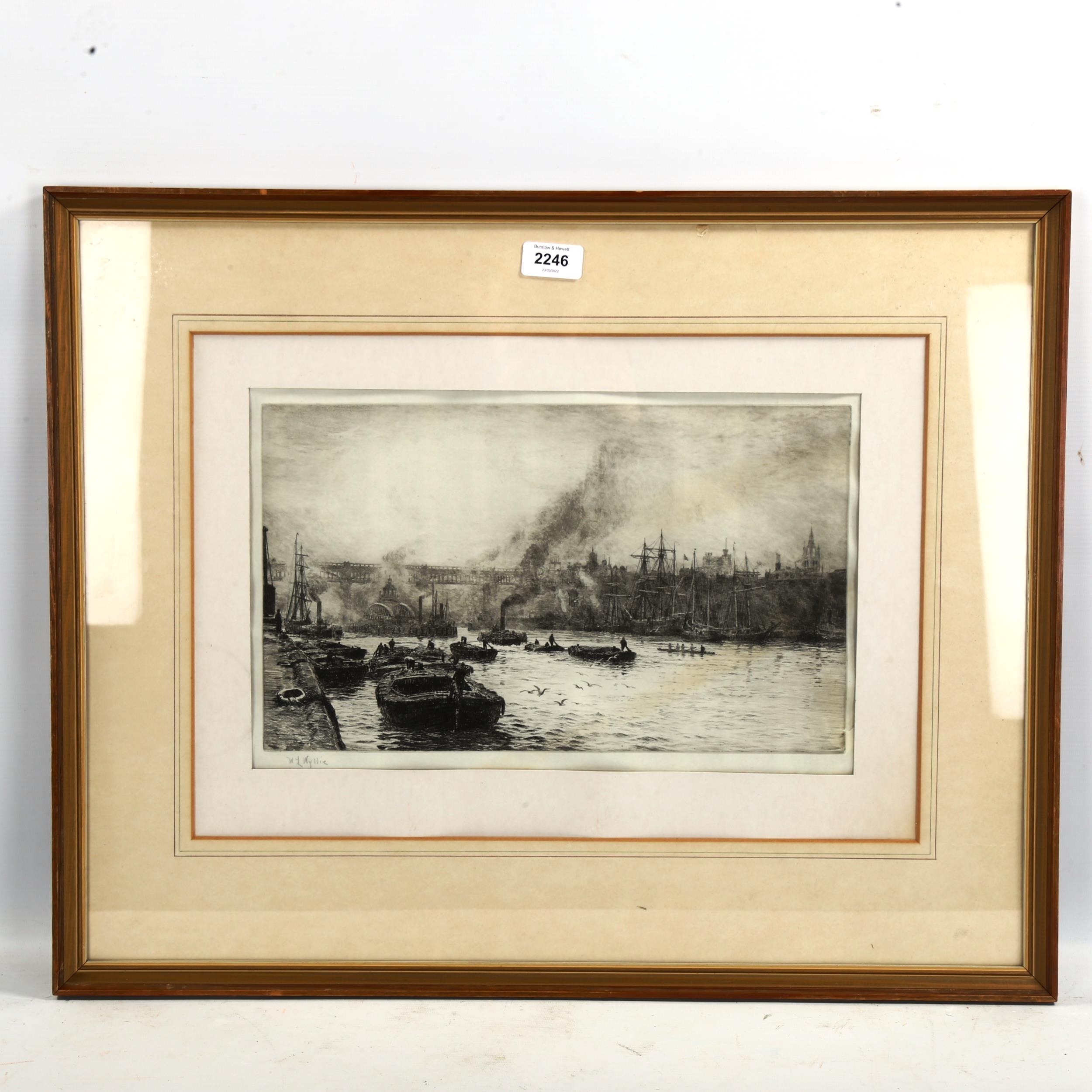 William Lionel Wyllie | Thames barges | MutualArt