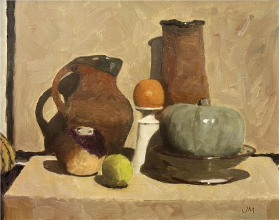 John Maddison | STILL LIFE WITH A TENNIS BALL (2010) | MutualArt