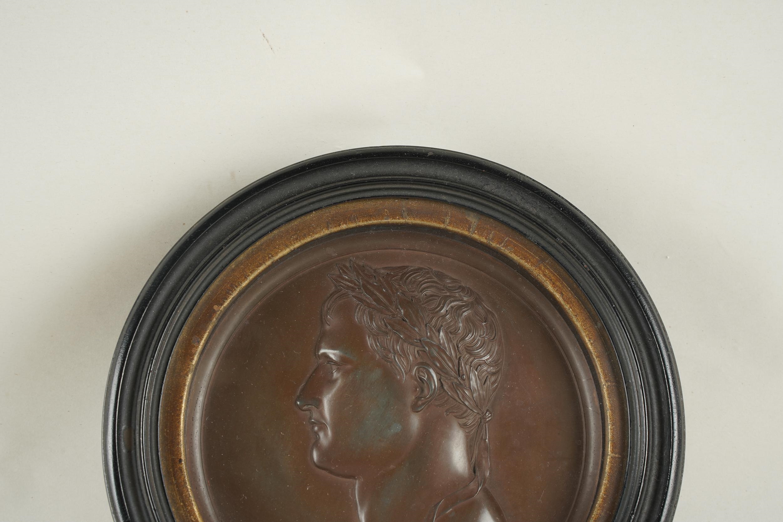 Jean-Bertrand Andrieu | FRENCH BRONZE RELIEF PLAQUE OF NAPOLEON | MutualArt
