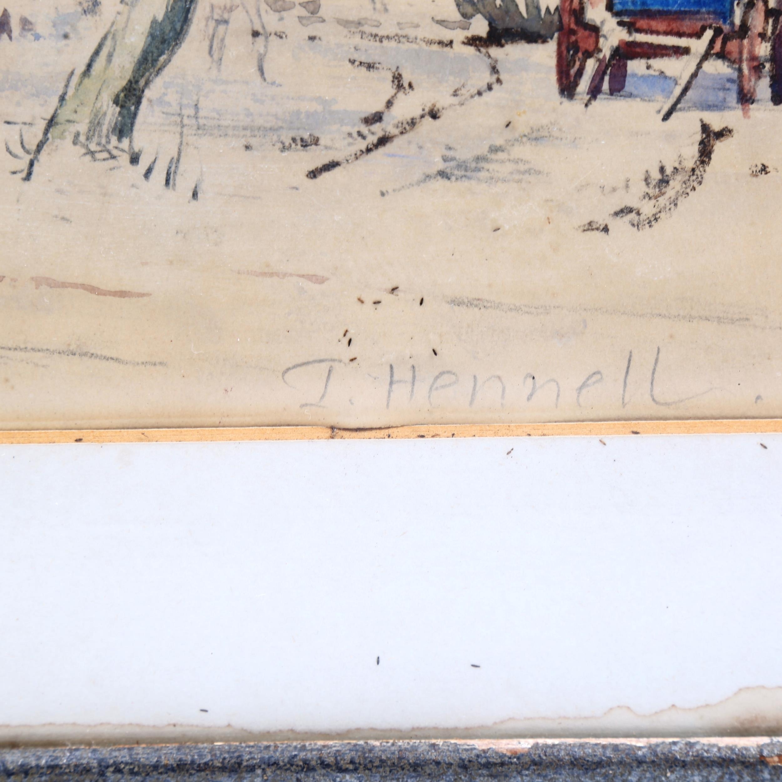 Thomas Hennell | farmyard | MutualArt