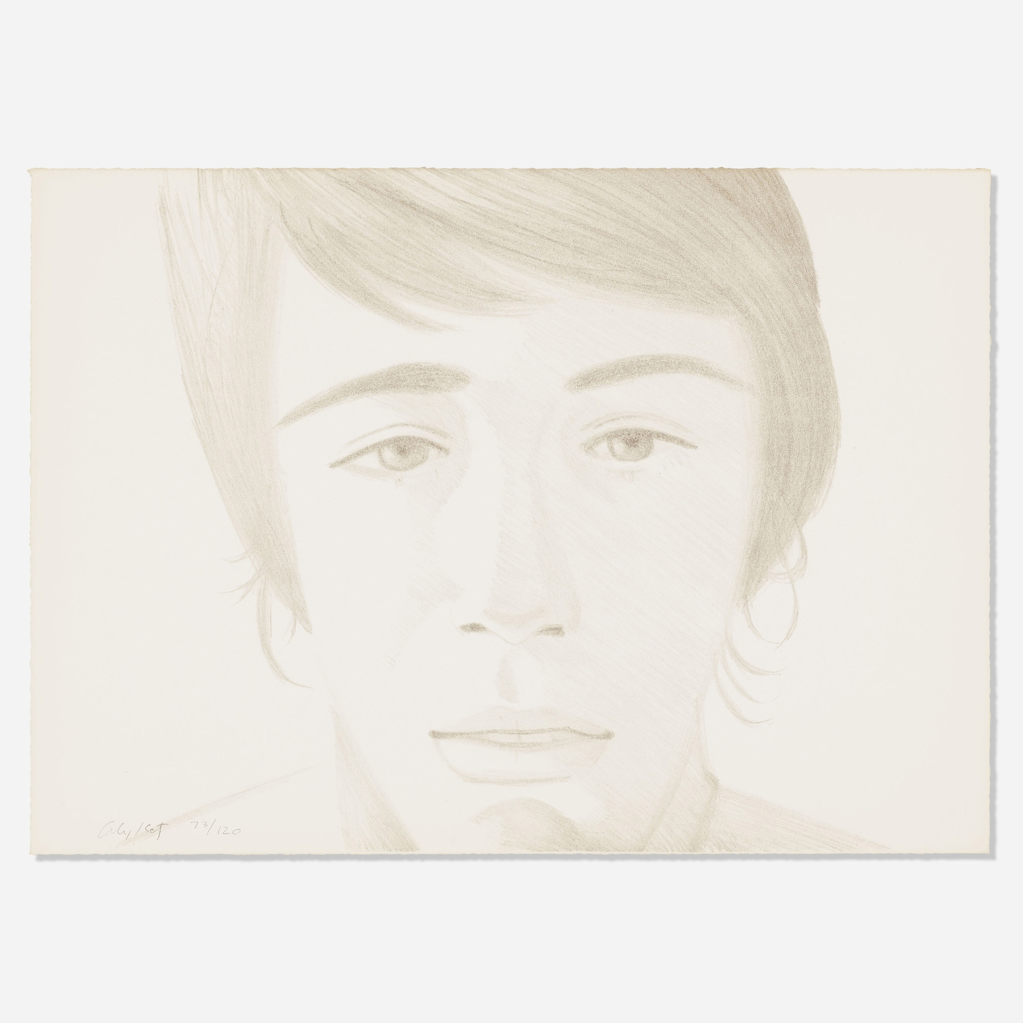Alex Katz | Vincent (from the Prints for Phoenix House portfolio) (1972 ...