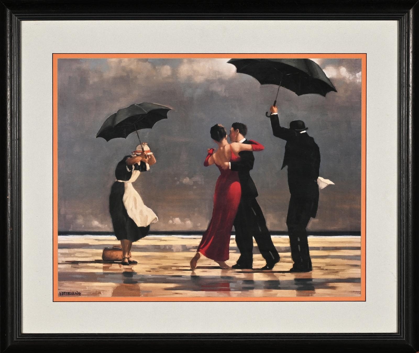 Jack Vettriano | The Singing Butler | MutualArt