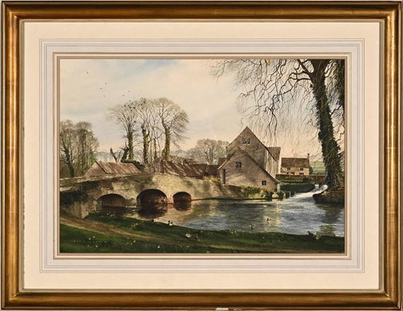 Alan Ingham | Bridge Over a River in England | MutualArt