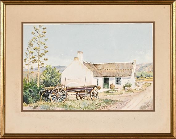 Eric George Judd | Farmhouse with Wagon (1994) | MutualArt