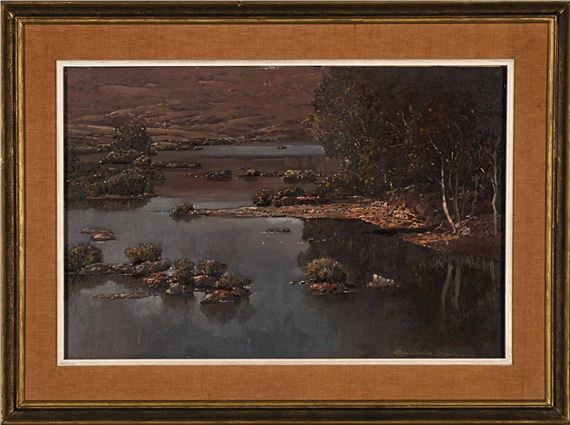 Christopher Haw | Gentle River Landscape | MutualArt