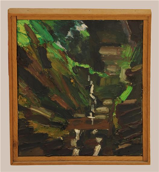 George Rowlett | Waterfall, Puck's Glen, Argyll | MutualArt