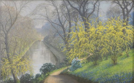 Sigismund Christian Hubert Goetze | Forsythia | MutualArt