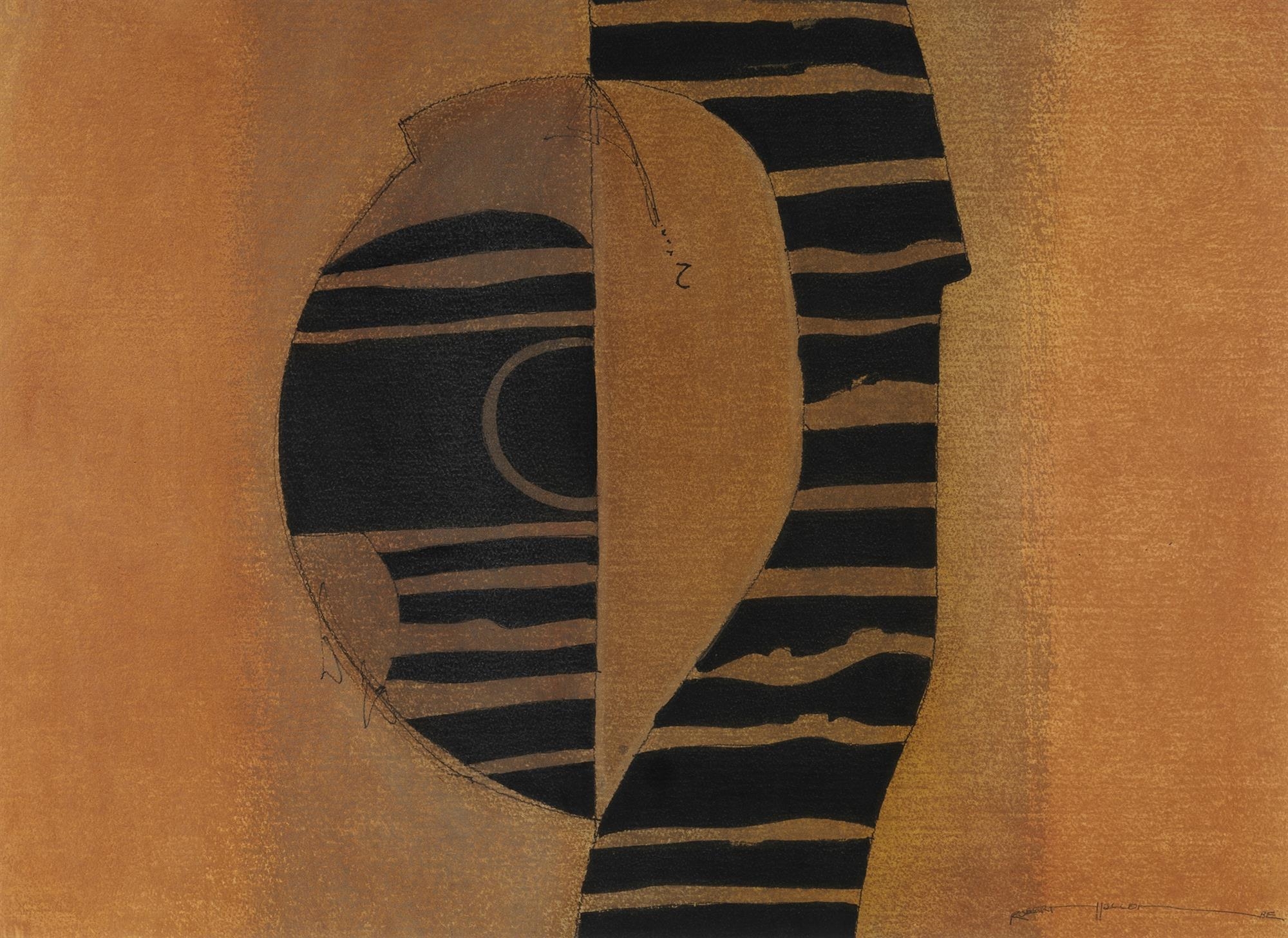 Robert Holcombe | Abstract Landscape (1975) | MutualArt