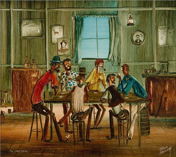 Frank Harding | The Card Game | MutualArt