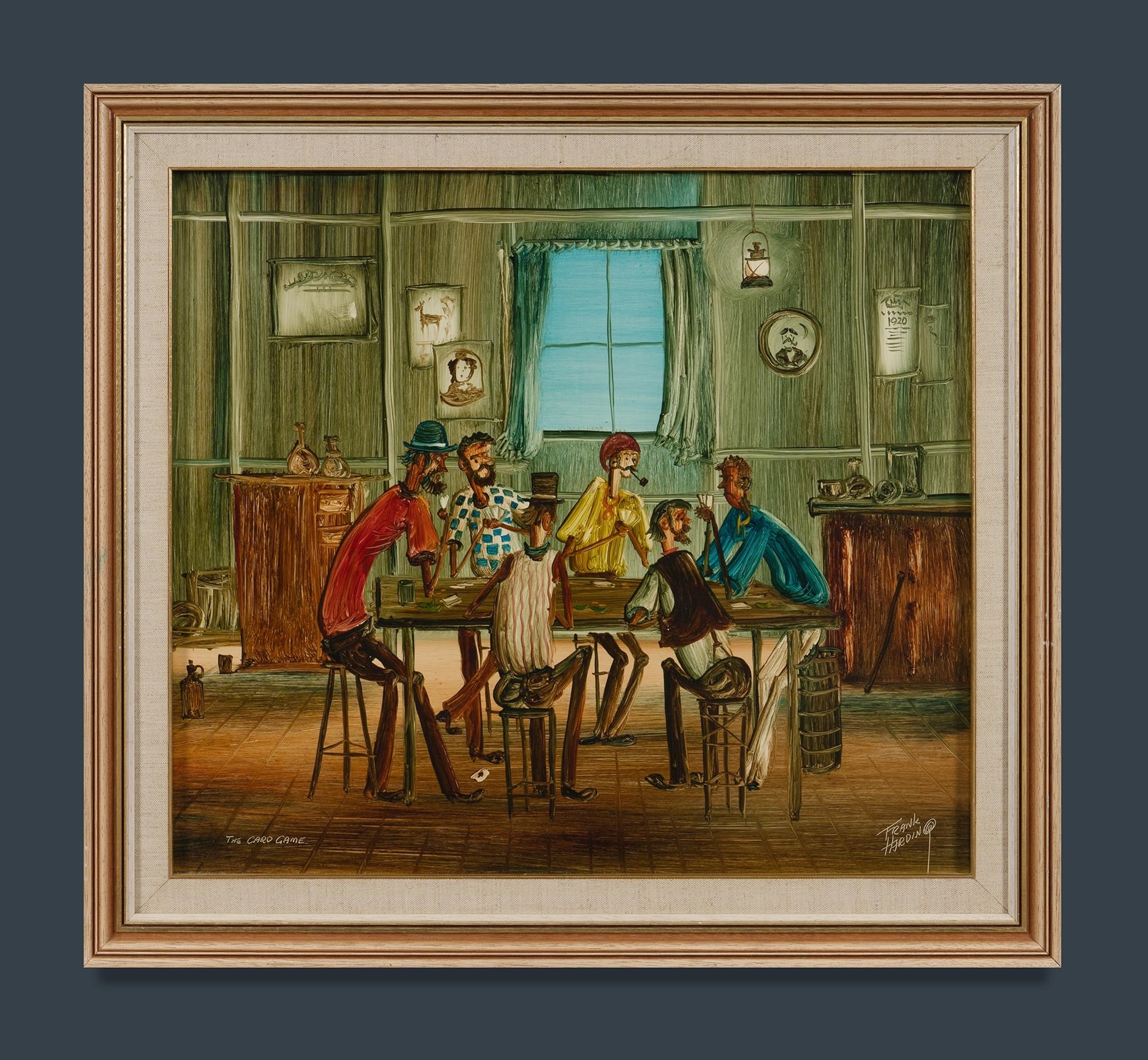 Frank Harding | The Card Game | MutualArt