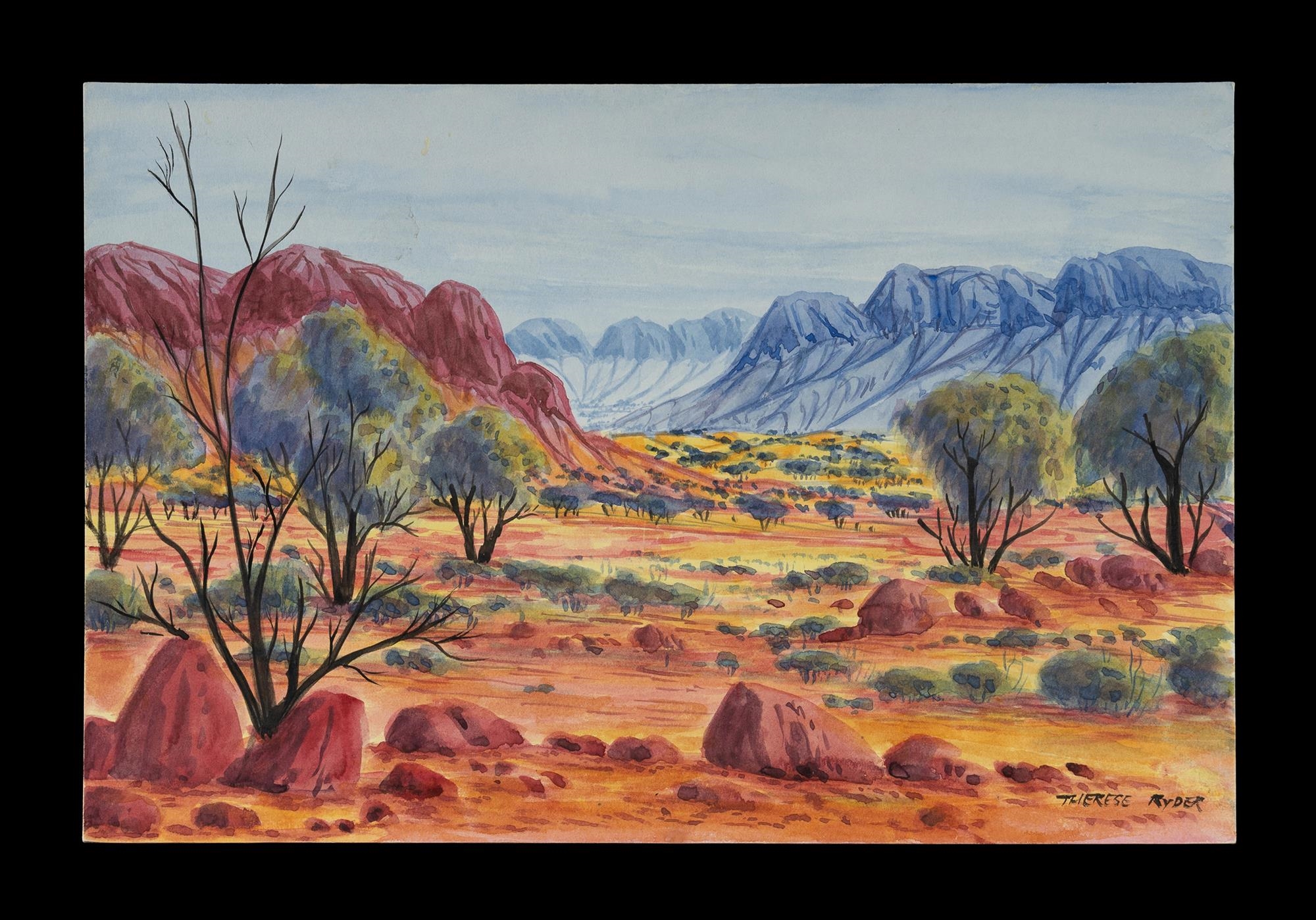 Therese Ryder | Central Australian Landscape | MutualArt