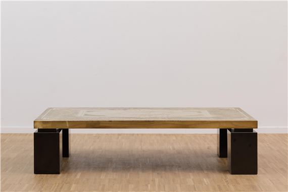 George Mathias | Rectangular coffee table (1970) | MutualArt