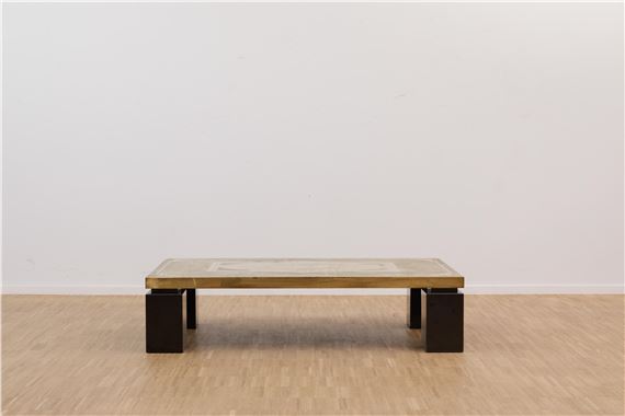 George Mathias | Rectangular coffee table (1970) | MutualArt