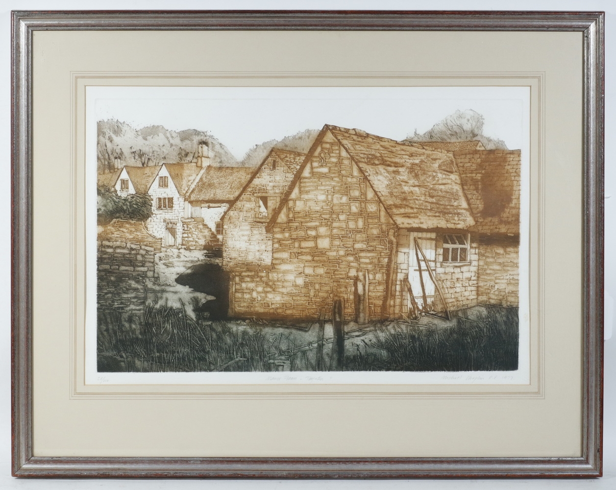 Michael Chaplin | 'Manor Farm (1977) | MutualArt