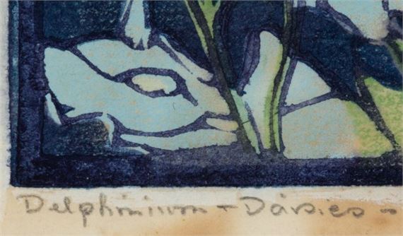 Mary Wrinch | Delphinium and Daisies | MutualArt