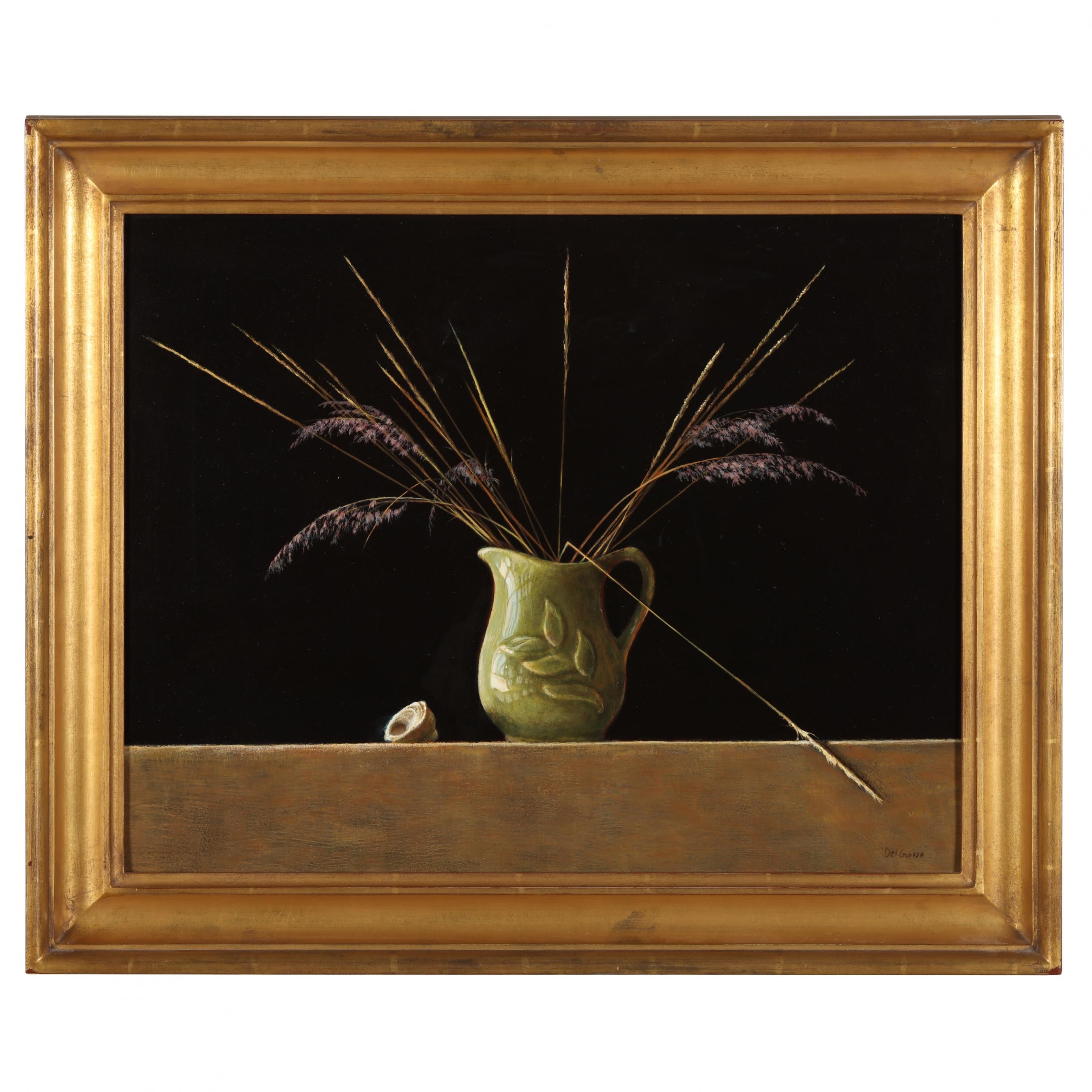 James Del Grosso | Key West Beach Grass with Green Pitcher (1986 ...