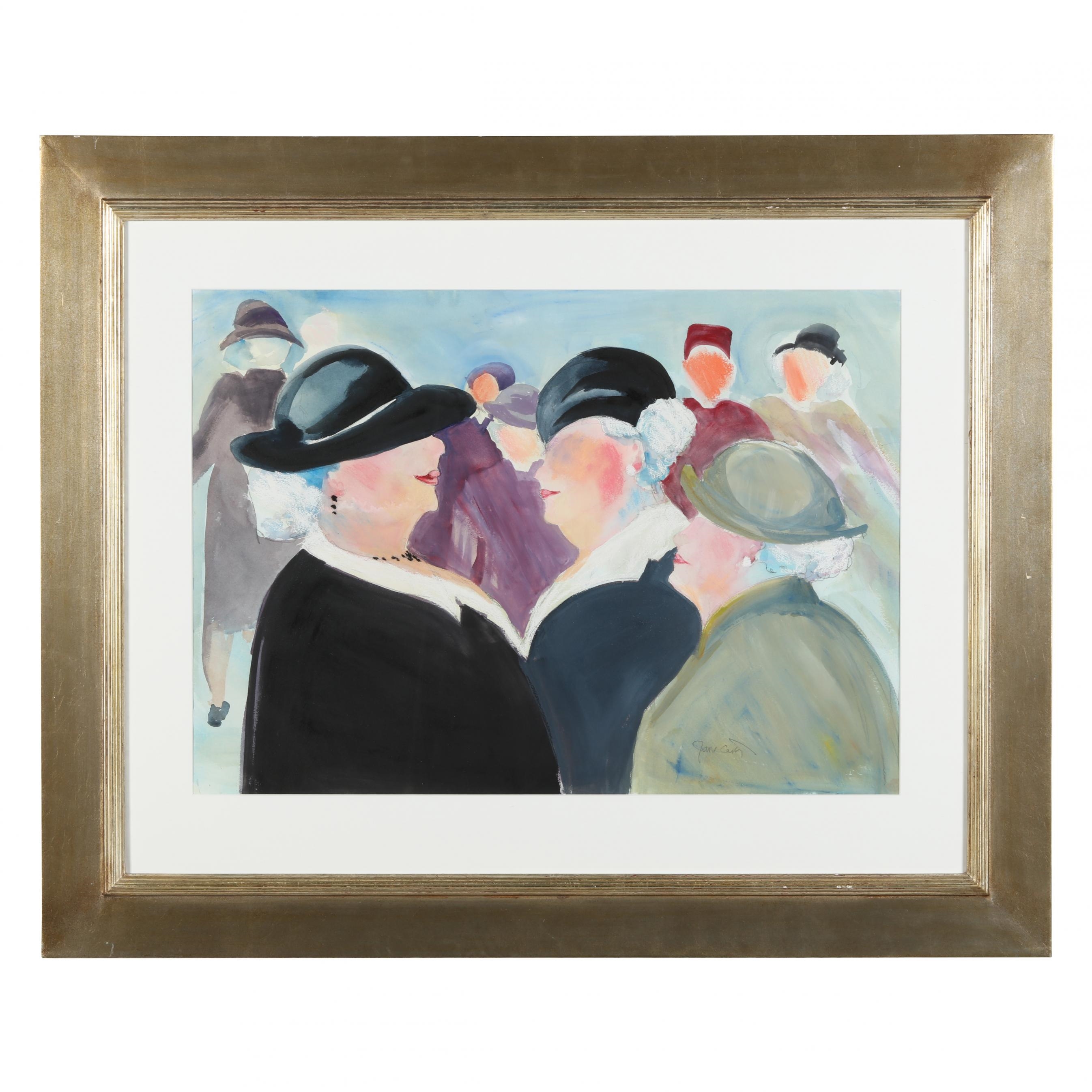 Jane Carter | The Gossips | MutualArt