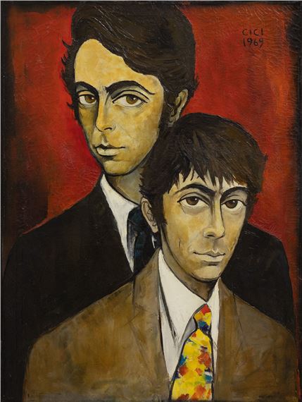 Cici Sursock | A Claude qui pleure et A Claude qui rit Amicalement ...