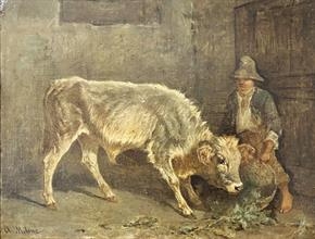 Antonio Milone | Il vitello | MutualArt