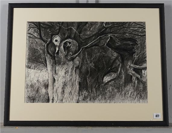 Betty Pennell | Broken oak, Hertfordshire signed with monogram | MutualArt