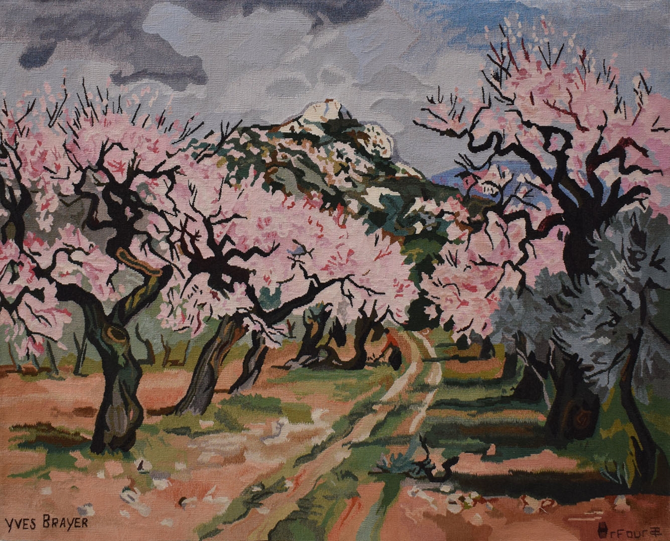 Yves Brayer | Almond trees in spring | MutualArt