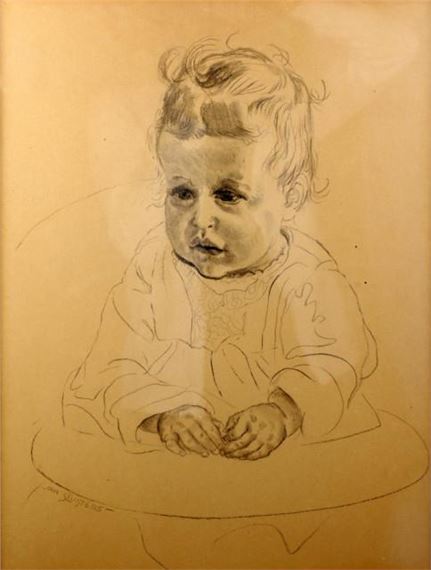 Jan Sluijters | Portret van Robert Sluijters (1921-2007) | MutualArt