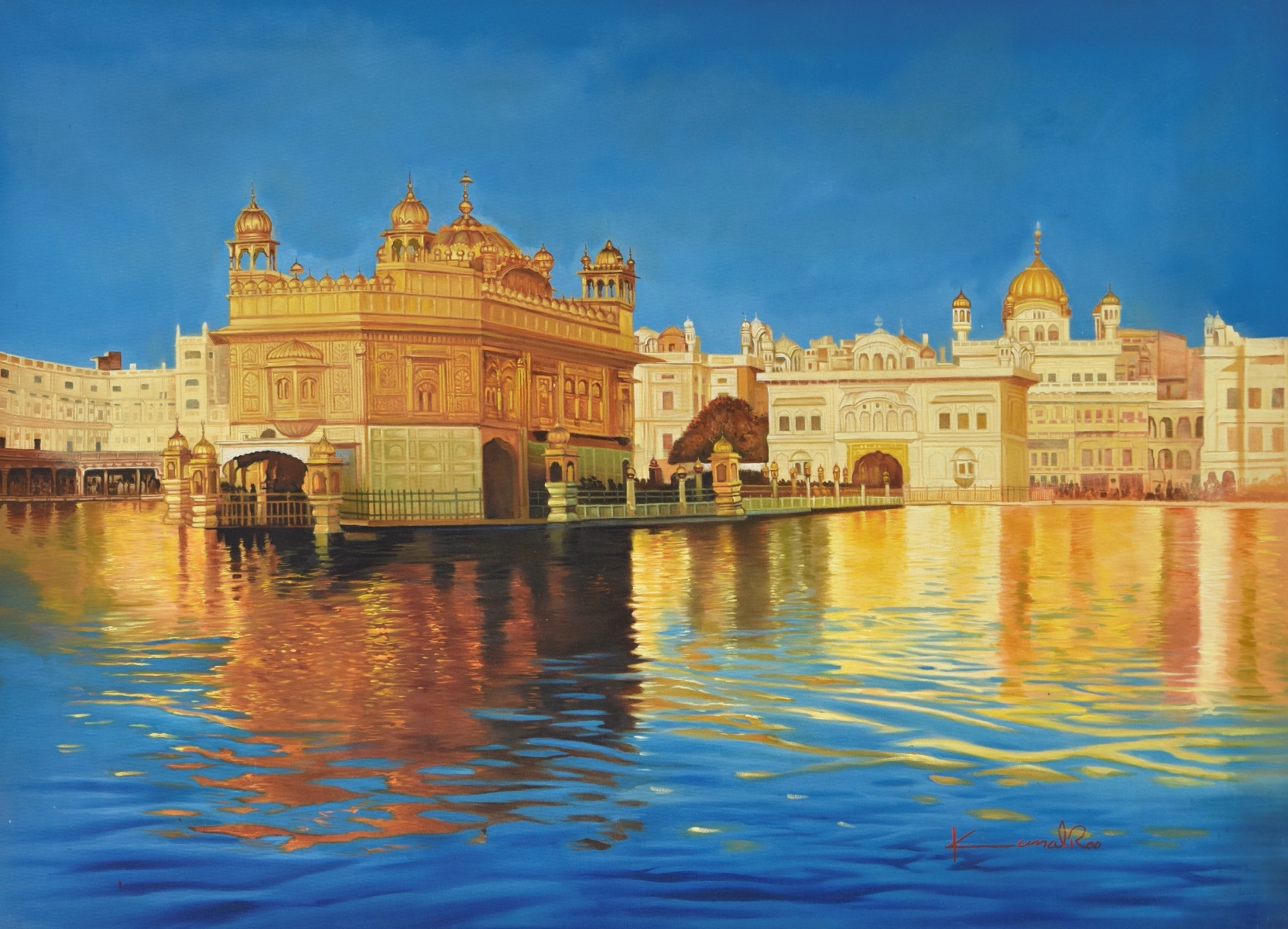 Kamal Rao | GOLDEN TEMPLE | MutualArt