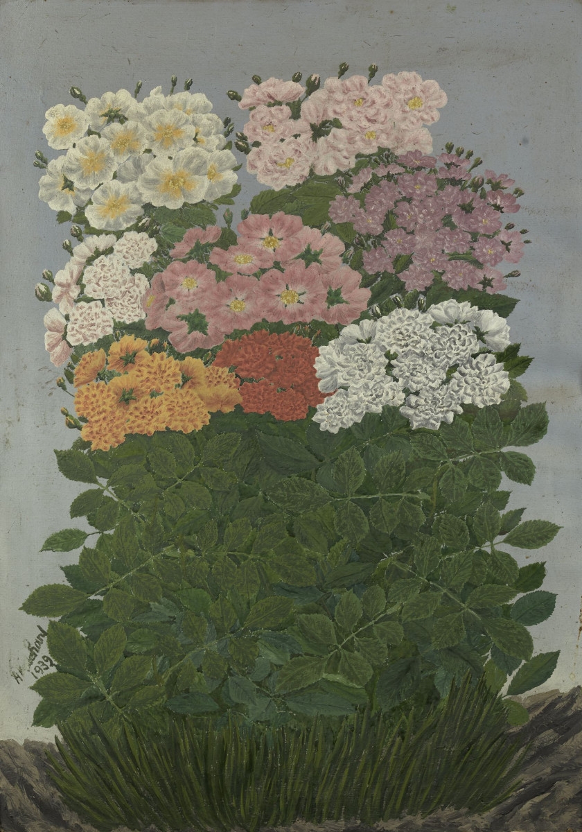 August André Bauchant | Bouquet de fleurs (1932) | MutualArt