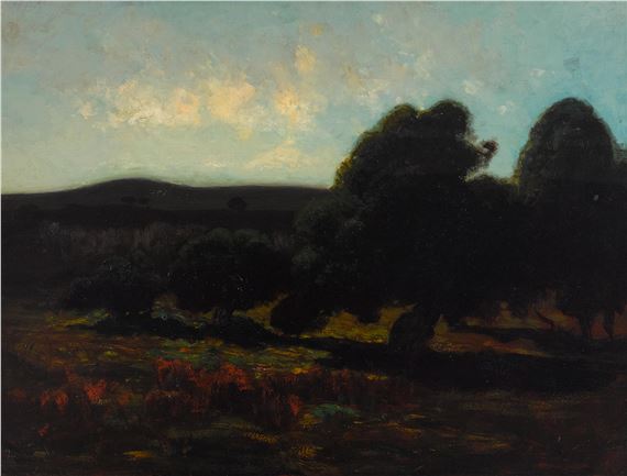 Julian Walbridge Rix | Landscape (Circa 1900) | MutualArt