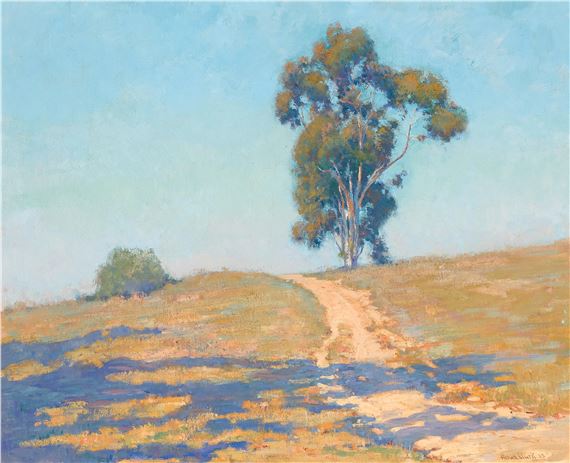 Alson Skinner Clark | Trees along a path (1923) | MutualArt