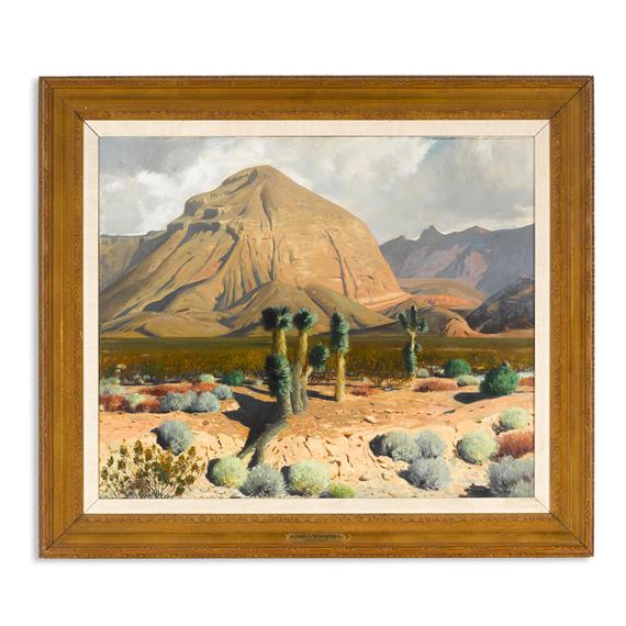James Swinnerton | Winter Comes to the Desert | MutualArt