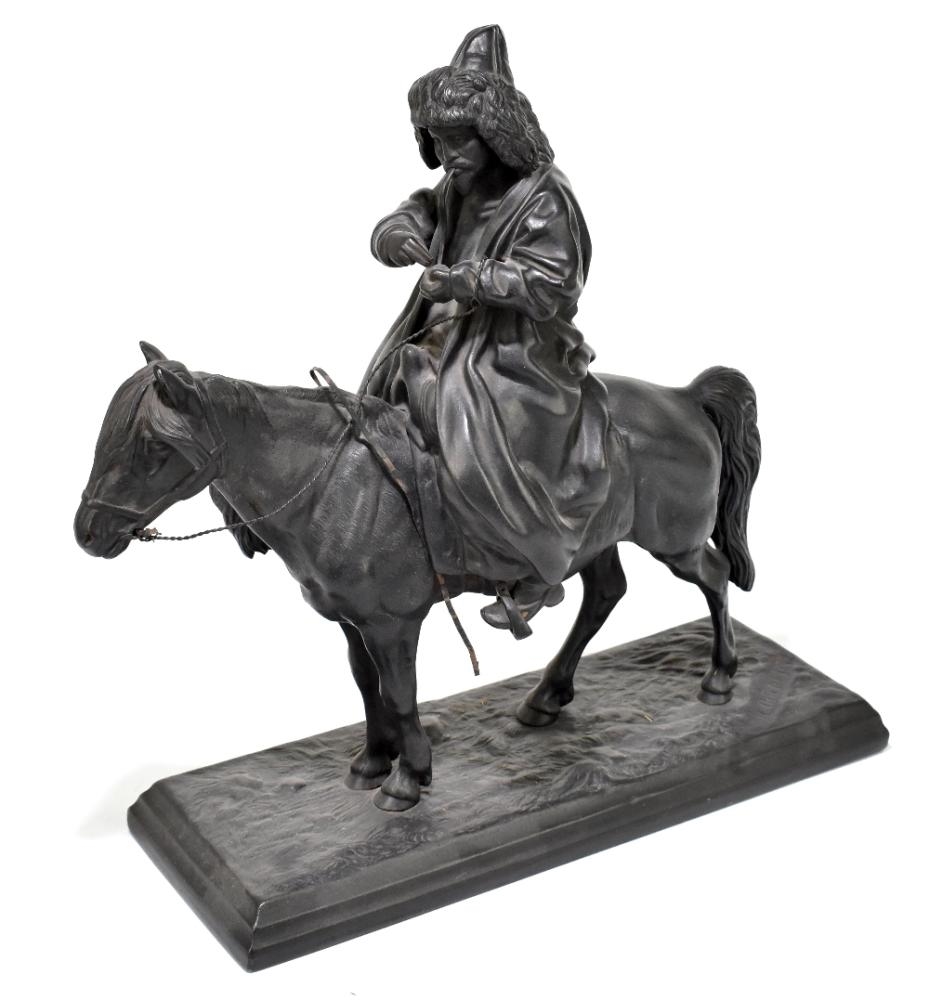 Russian School, 19th Century | A late 19th century Russian cast iron ...