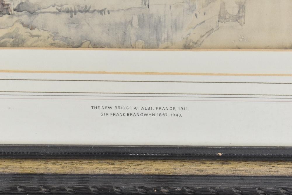 Frank William Brangwyn | 'The New Bridge at Albi (1911) | MutualArt
