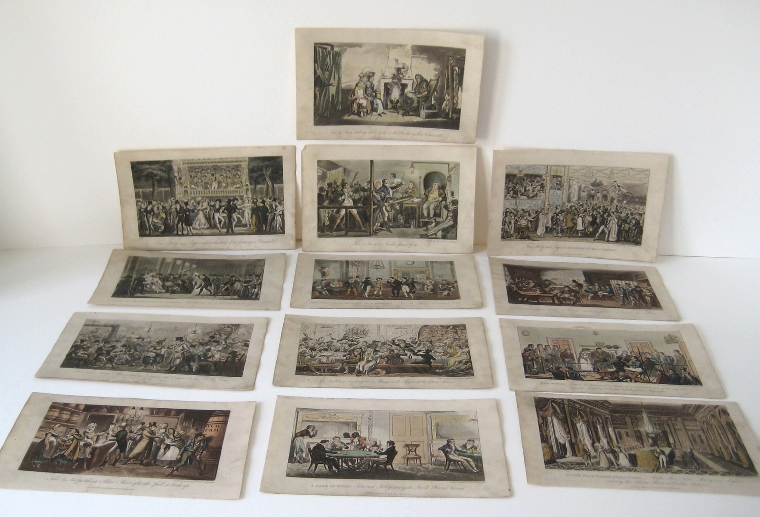 George Cruikshank | A collection of social caricature engravings (1820 ...