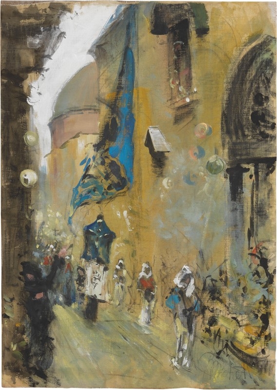 Francesco Paolo Michetti | La processione del Venerdì Santo | MutualArt