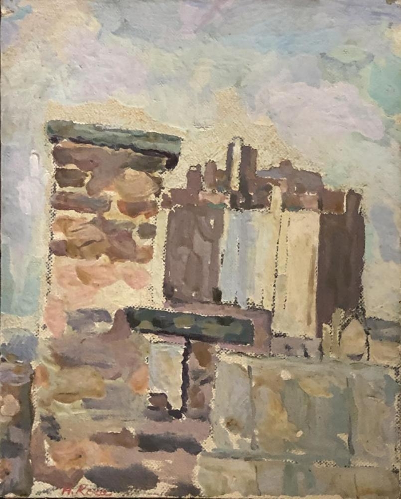 Herman Rose | Brooklyn Chimney's (Circa 1950s) | MutualArt