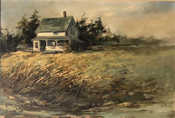 Ted Goerschner | Great landscape image of a Country House (1975 ...