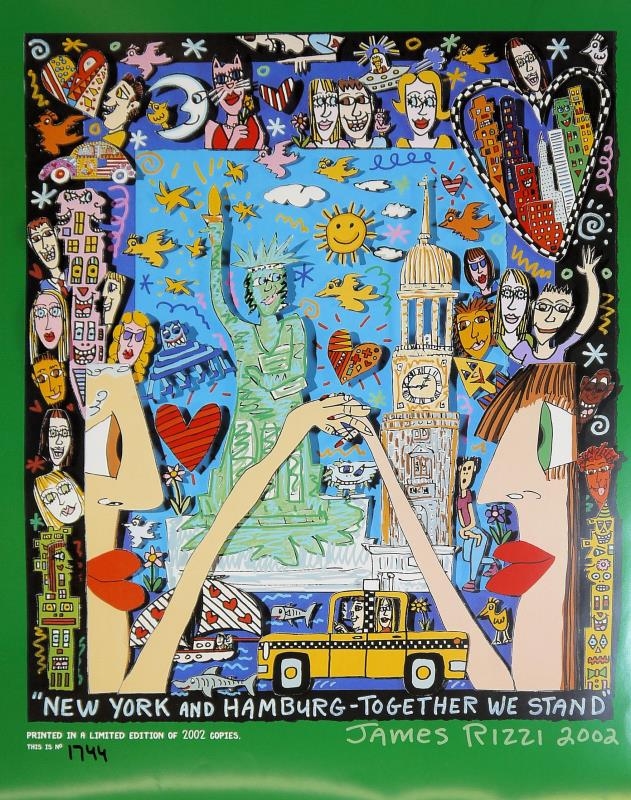 James Rizzi | „New York And Hamburg – Together We Stand“ & „How Sweet ...