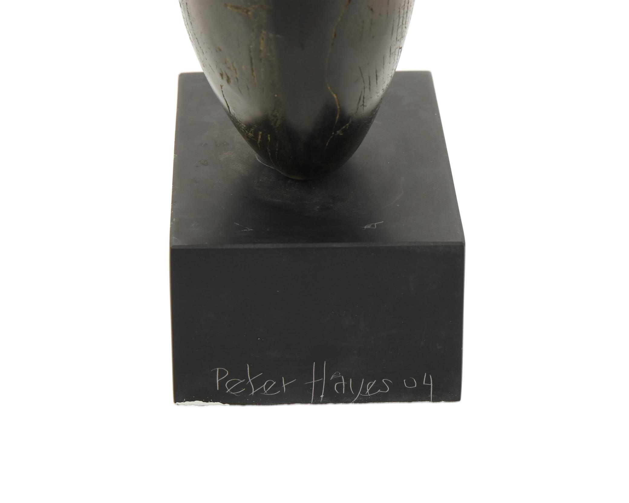 Peter Hayes | Raku totem-form sculpture (2004) | MutualArt